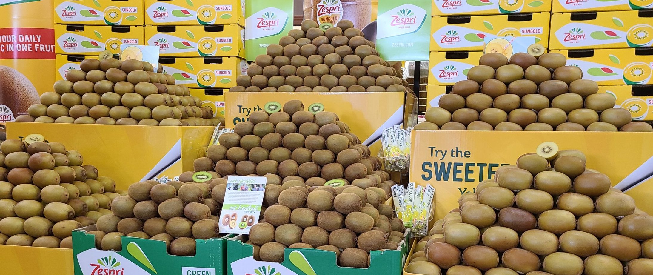 2020 Zespri Kiwi Display Contest Winners | Four Seasons