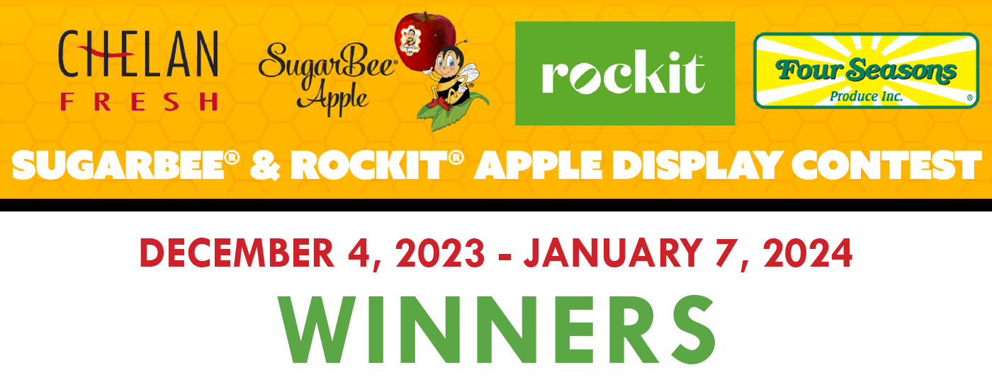 Sugarbee & rockit apple display contest winners - Four Seasons