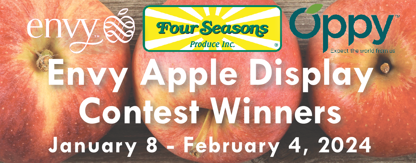 Envy Apple Display Contest Winners - Four Seasons