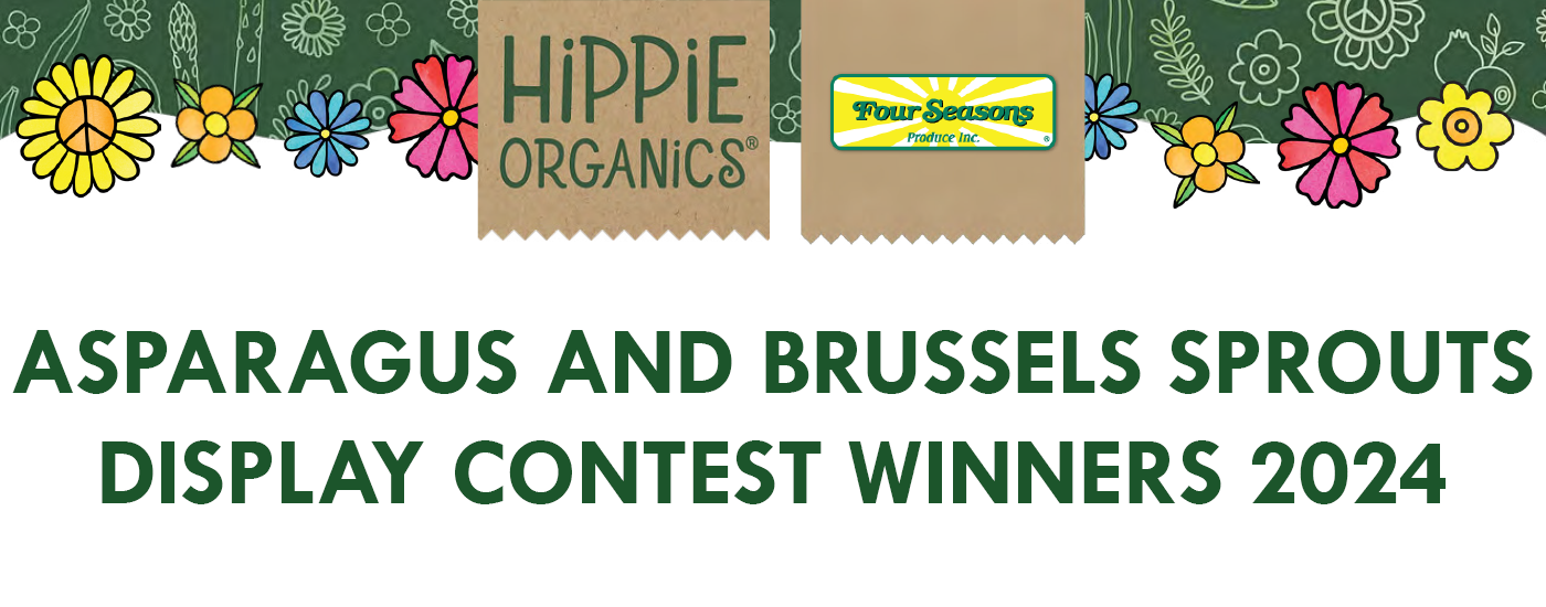 HIPPIE ORGANICS ASPARAGUS AND BRUSSELS SPROUTS DISPLAY CONTEST WINNERS ...
