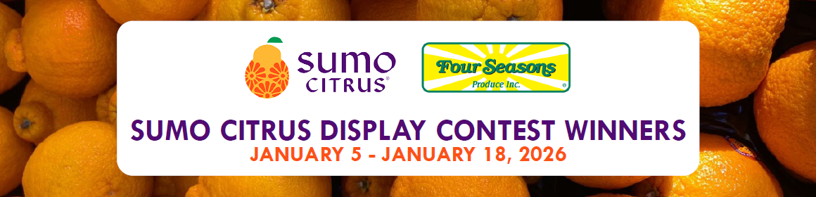 Sumo Citrus Display Contest Winners - Four Seasons